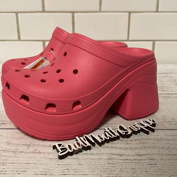 CROCS | Shoes | Nwt Crocs X Lil Nas X Siren Clog In Hyper Pink W7 M5 ...